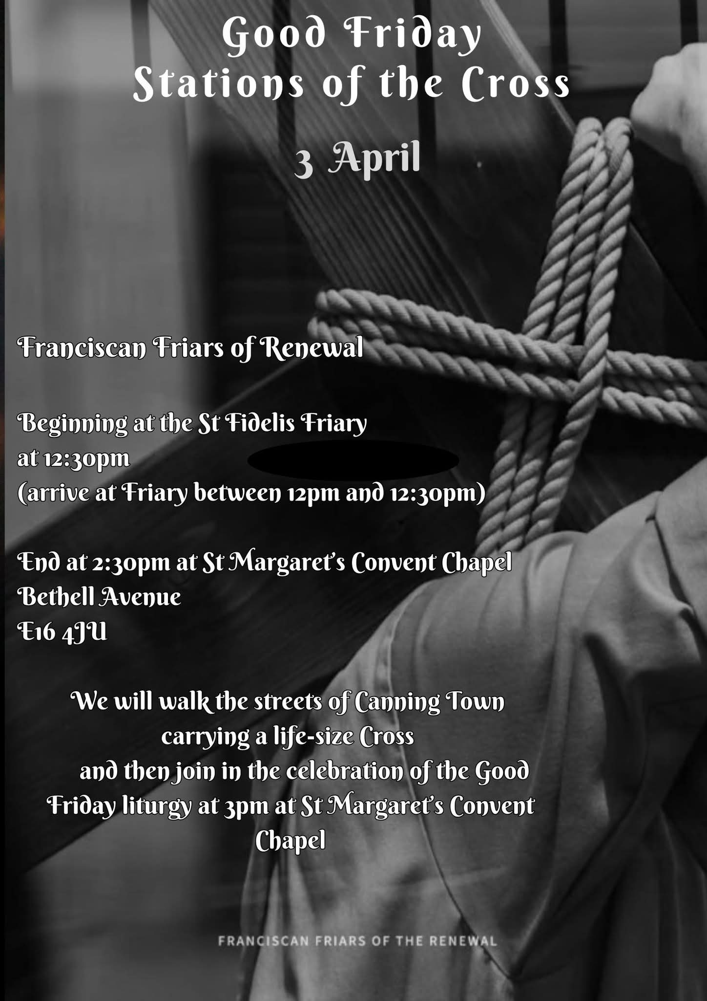 Good Friday Stations of the Cross – Saint Fidelis Friary • Fri 3 Apr ...